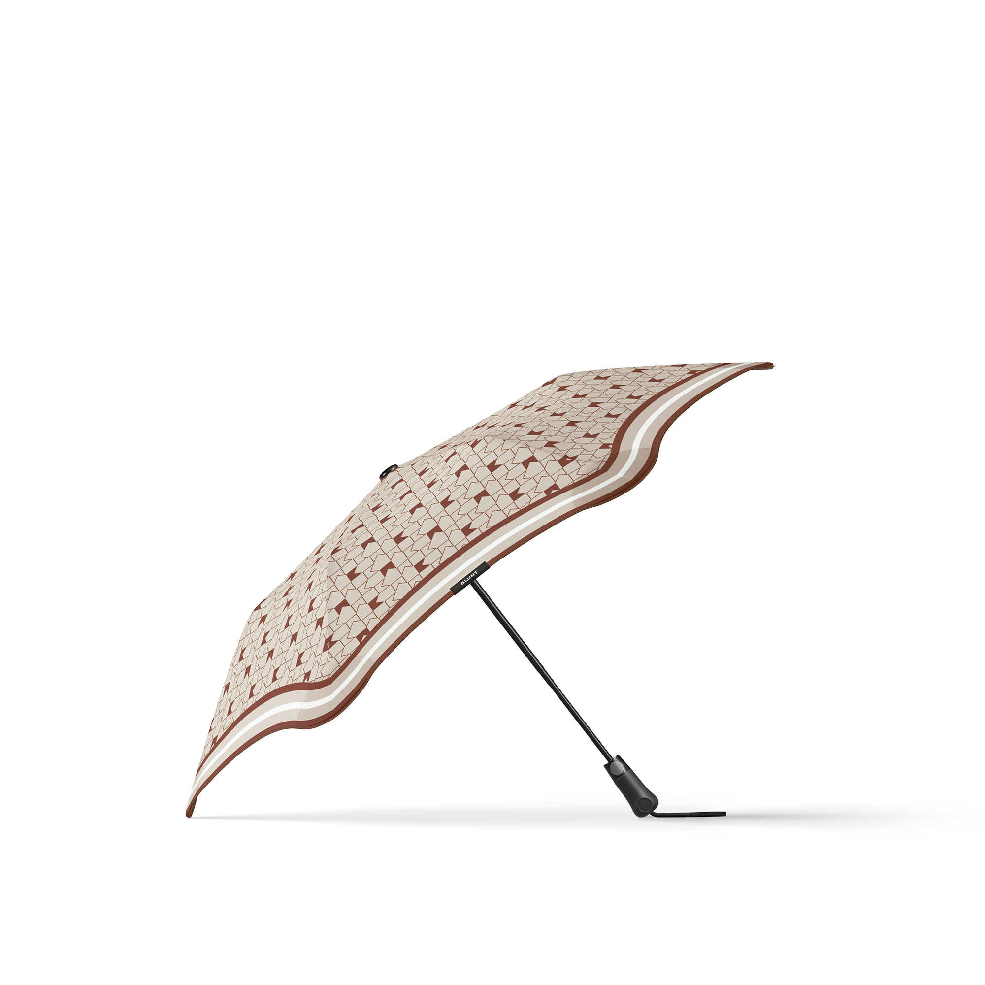 Karen Walker Limited Edition Collaboration | Ecru/Chestnut | BLUNT Umbrellas – BLUNT Umbrellas US